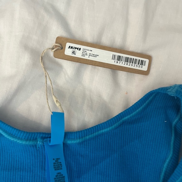 SKIMS | Tops | Nwt Skims Mykonos Tank And Boyshort Set | Poshmark